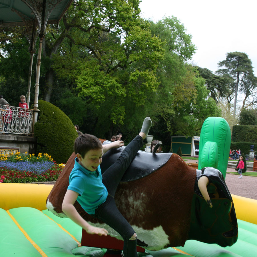 rodeo mecanique - éole animations - location rodéo taureau mécanique